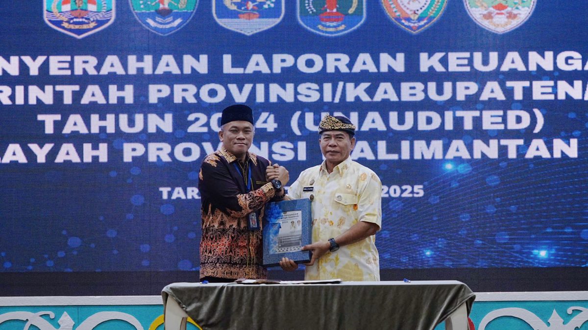 Gubernur Serahkan LKPD 2024 Unaudited ke BPK RI Perwakilan Kaltara - Kaltaraone.com